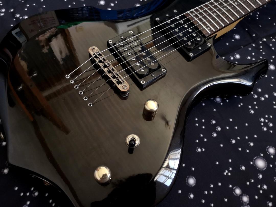 ESP LTD F-100FM, Hobbies & Toys, Music & Media, Musical Instruments on ...