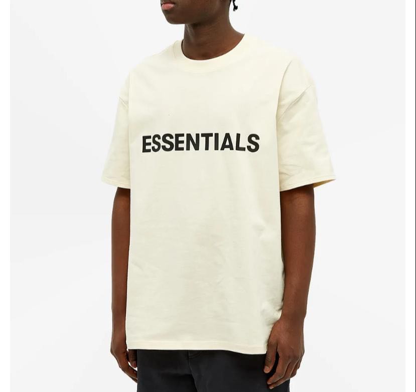 Essentials FOG Cream Tee, Men's Fashion, Tops & Sets, Tshirts & Polo ...