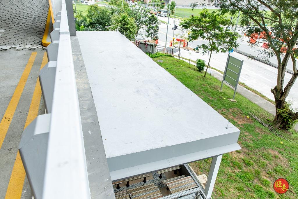 Construction of FNB Outdoor Dining Shelter Structure, Everything Else ...