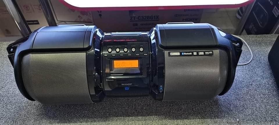 For Sale Sharp Bluetooth Boombox GX-BT9HX, Audio, Soundbars, Speakers ...