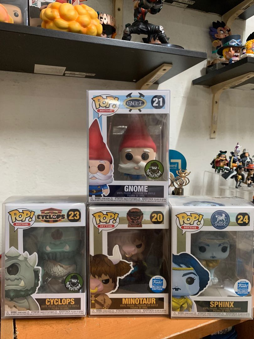 Funko pop Myths series, Hobbies & Toys, Toys & Games on Carousell