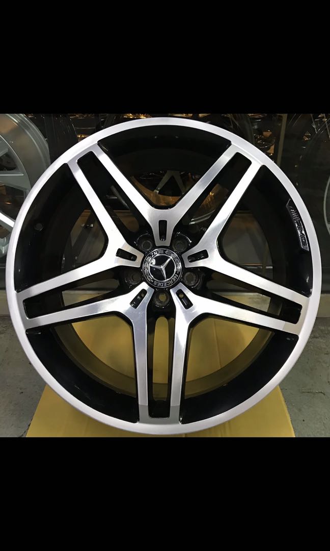 Genuine AMG 21-Inch Alloy Wheel Set 5-Twin-Spoke Wheel, Car Accessories ...