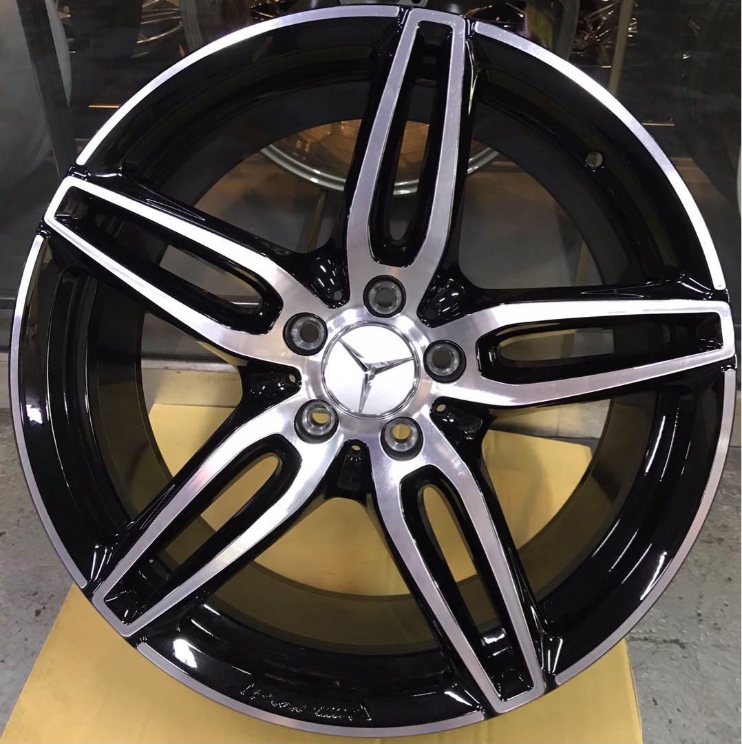 Genuine Mercedes-Benz AMG 5-Double-Spoke Rim Set, Car Accessories ...