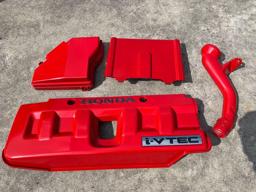 Honda Civic Fd Covers In Red, Car Accessories, Accessories on Carousell