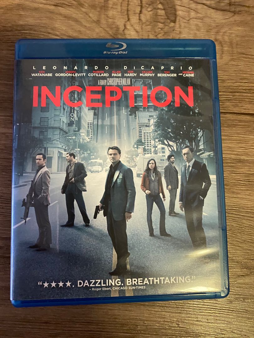 Inception Blu Ray, Hobbies & Toys, Music & Media, CDs & DVDs on Carousell