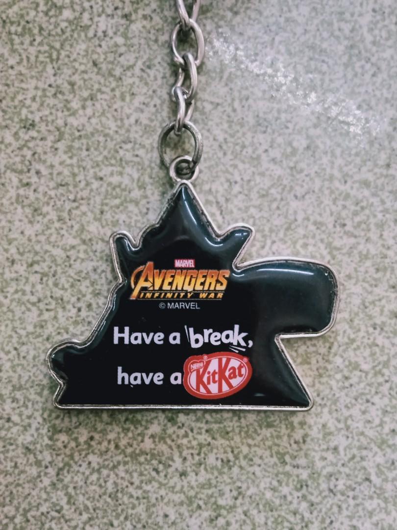 Iron Man Marvel Avengers Infinity War Kit Kat Keychain., Hobbies & Toys ...