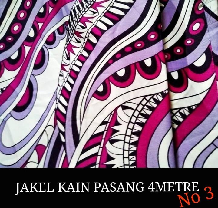 JAKEL (KAIN PASANG) 4 METER, Women's Fashion, Muslimah Fashion, Baju ...