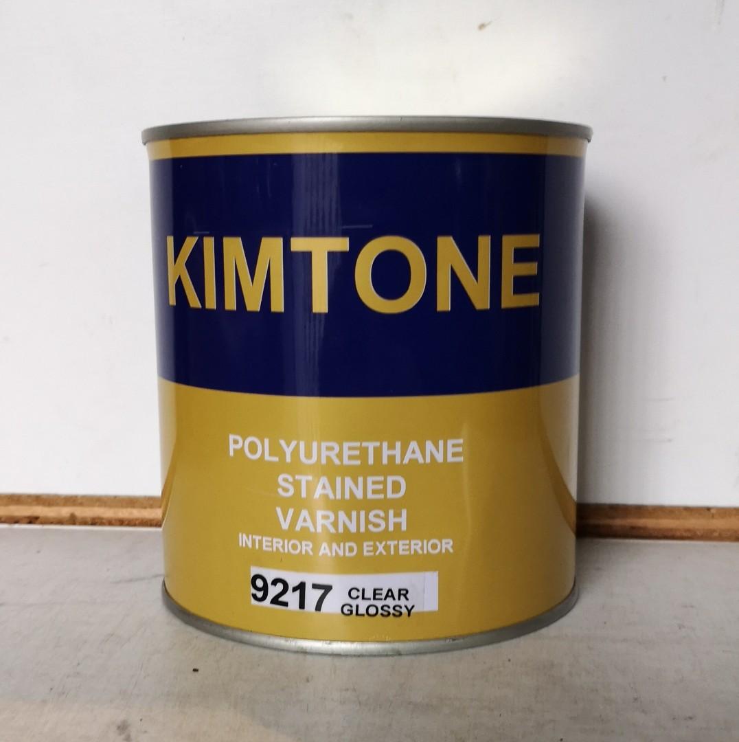 Kimtone Polyurethane PU Stained Varnish Wood 1 Litre 9211 9212 9213 ...