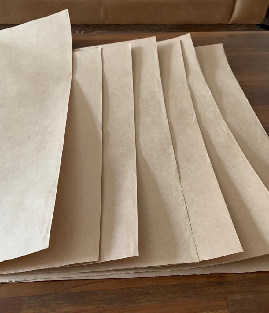 Kraft paper 110gsm Extra Wide 1.2m, Hobbies & Toys, Stationery & Craft ...