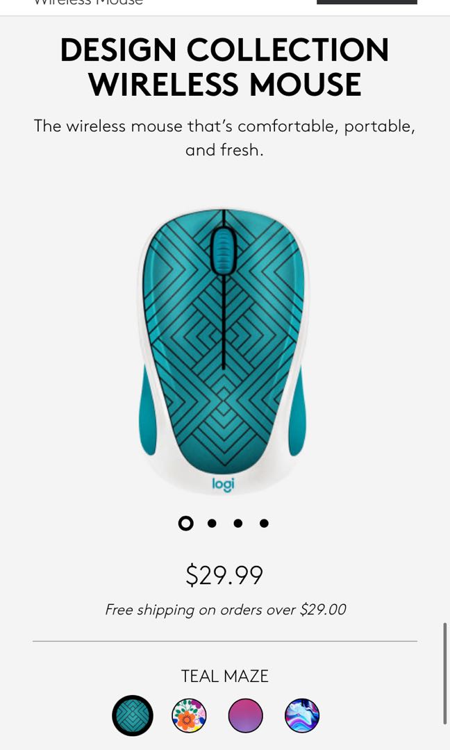 Logitech Mouse Design Collection, Computers & Tech, Parts & Accessories ...