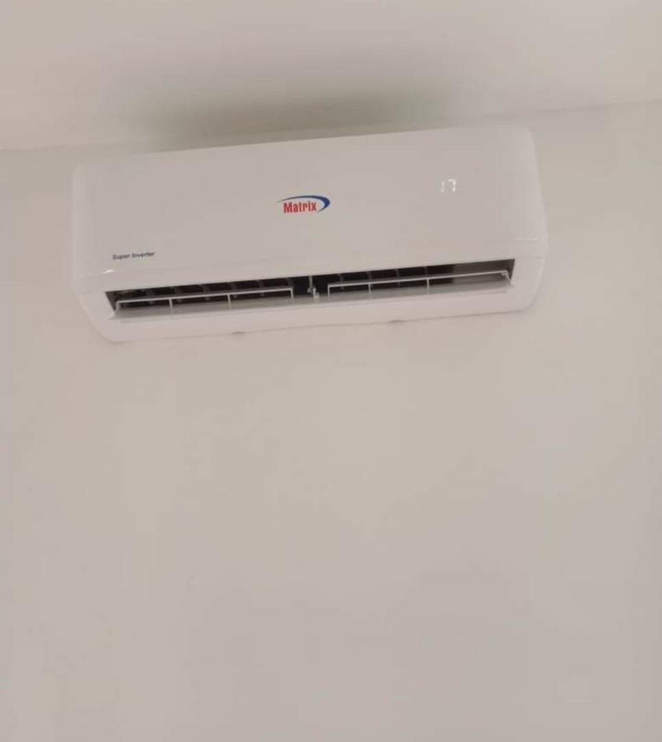 Matrix 1hp split type aircon free installation, TV & Home Appliances ...