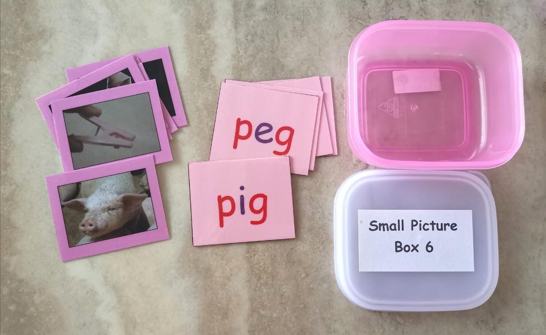 Montessori Phonics Reading Kit (Pink Scheme), Everything Else on Carousell