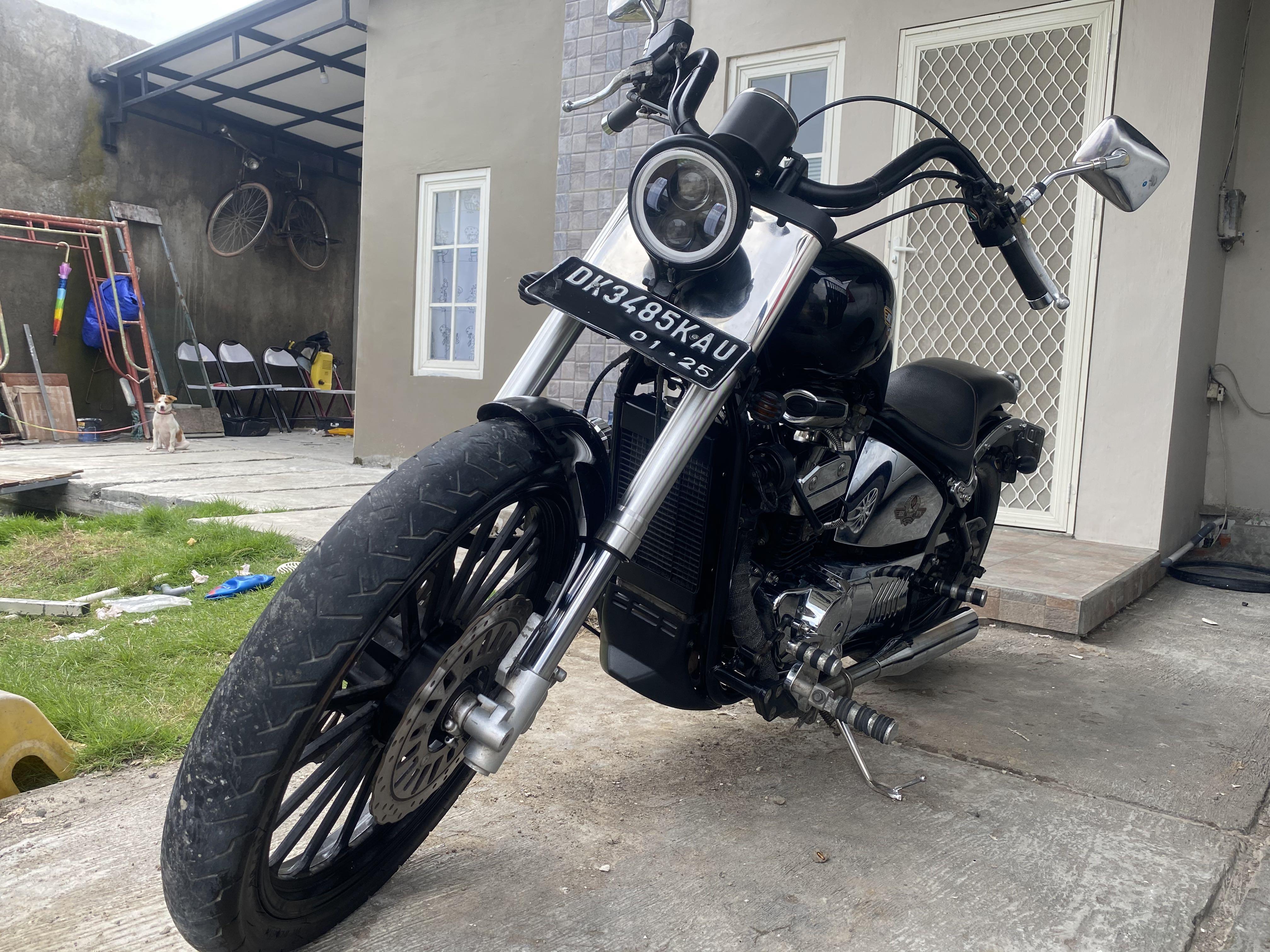 Motor gede Regal Raptor rasa Harley Davidson Daytona Cruiser AJS moge ...