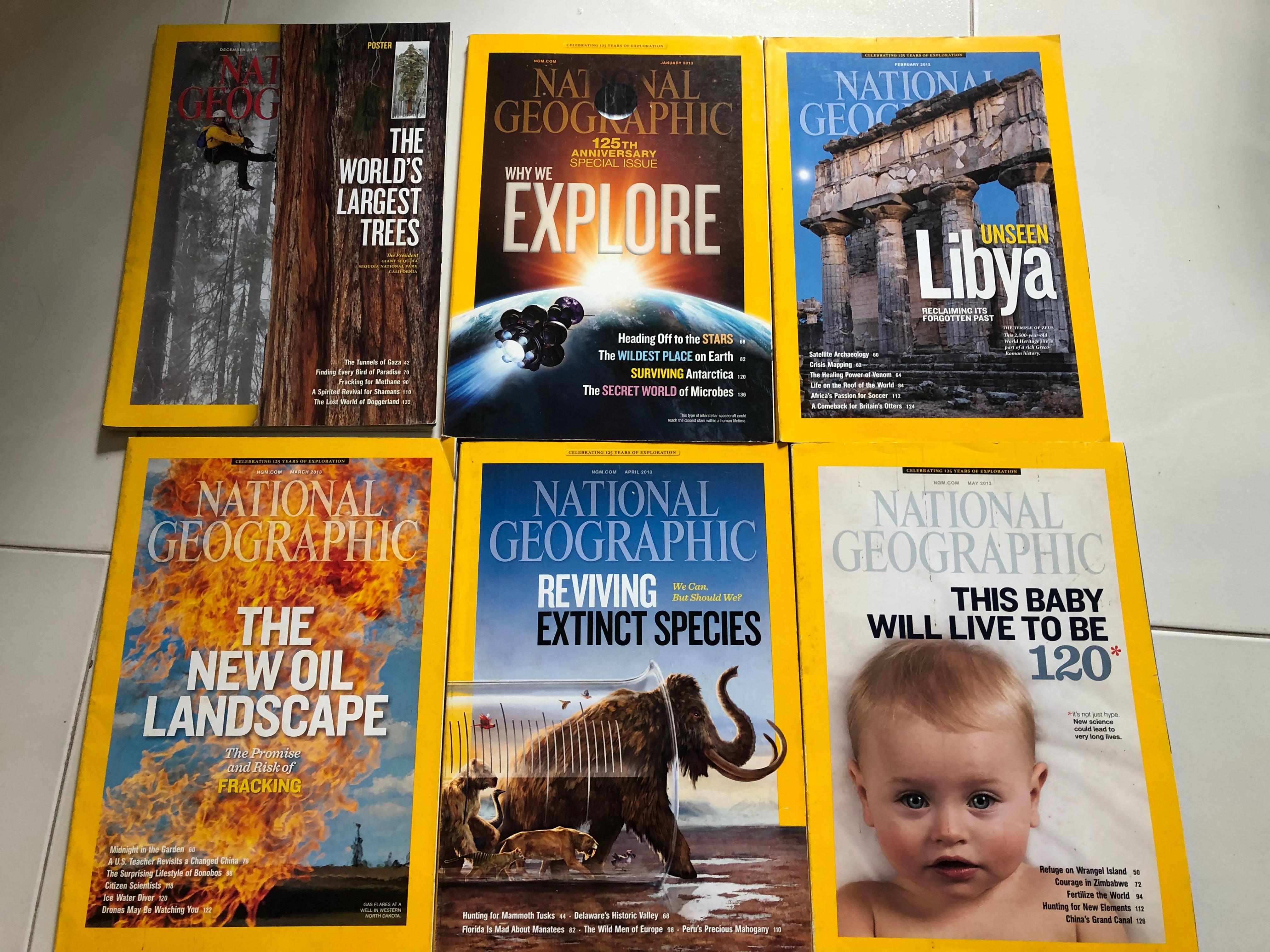 National Geographic Magazines, Books & Stationery, Magazines & Others ...