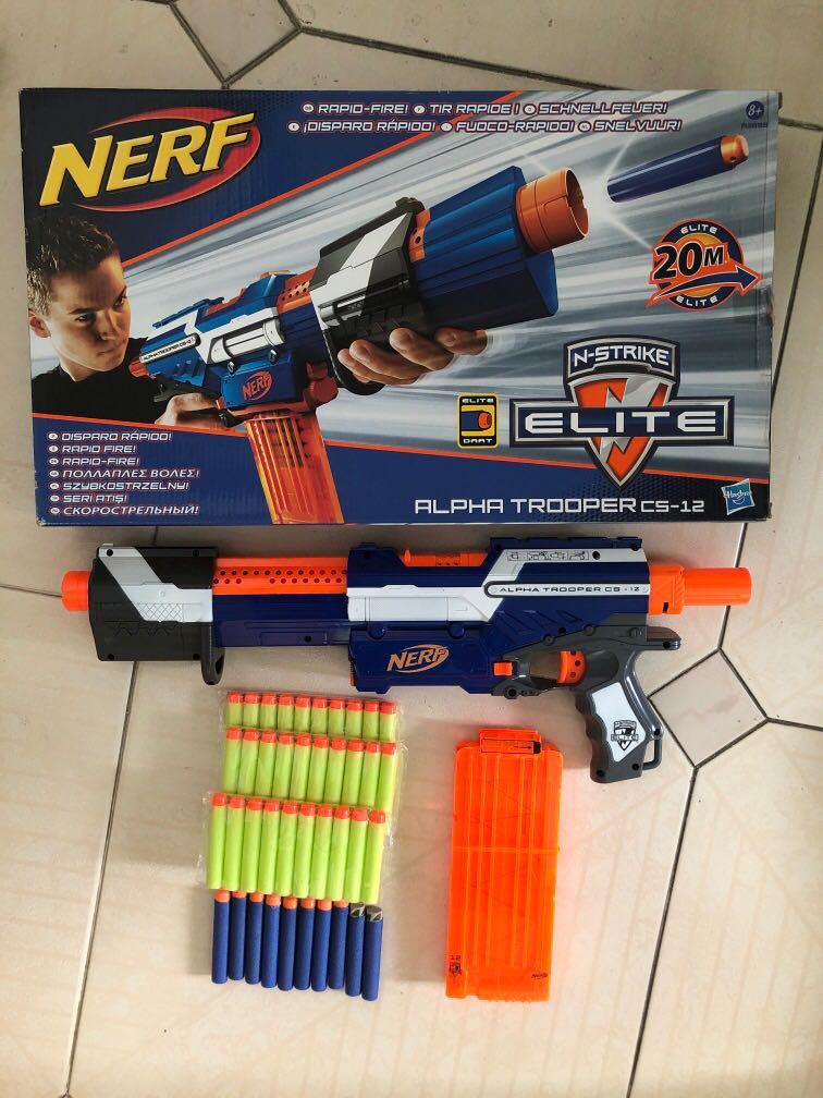 Nerf Alpha Trooper CS-12, Hobbies & Toys, Toys & Games on Carousell