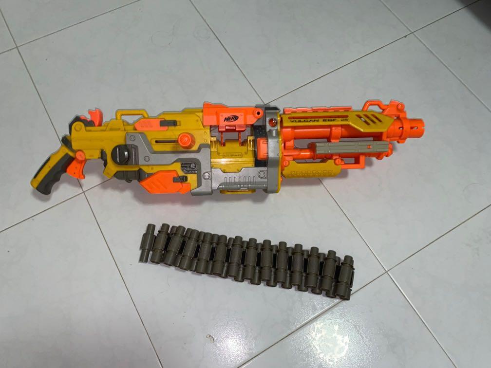 Nerf Gun vulcan ebf-25, Hobbies & Toys, Toys & Games on Carousell