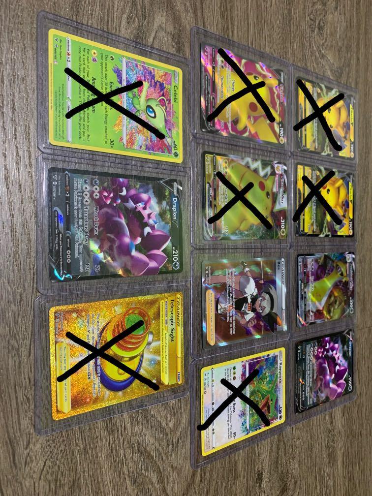 Pikachu V Full art Pikachu Vmax Pikachu V Bea Full Art Amazing Rare ...