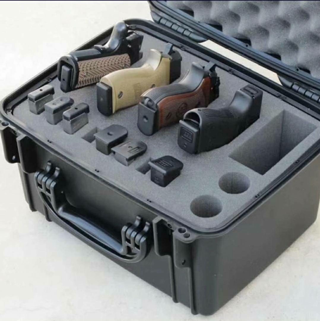 Pistol case gun case multi purpose waterproof case on Carousell