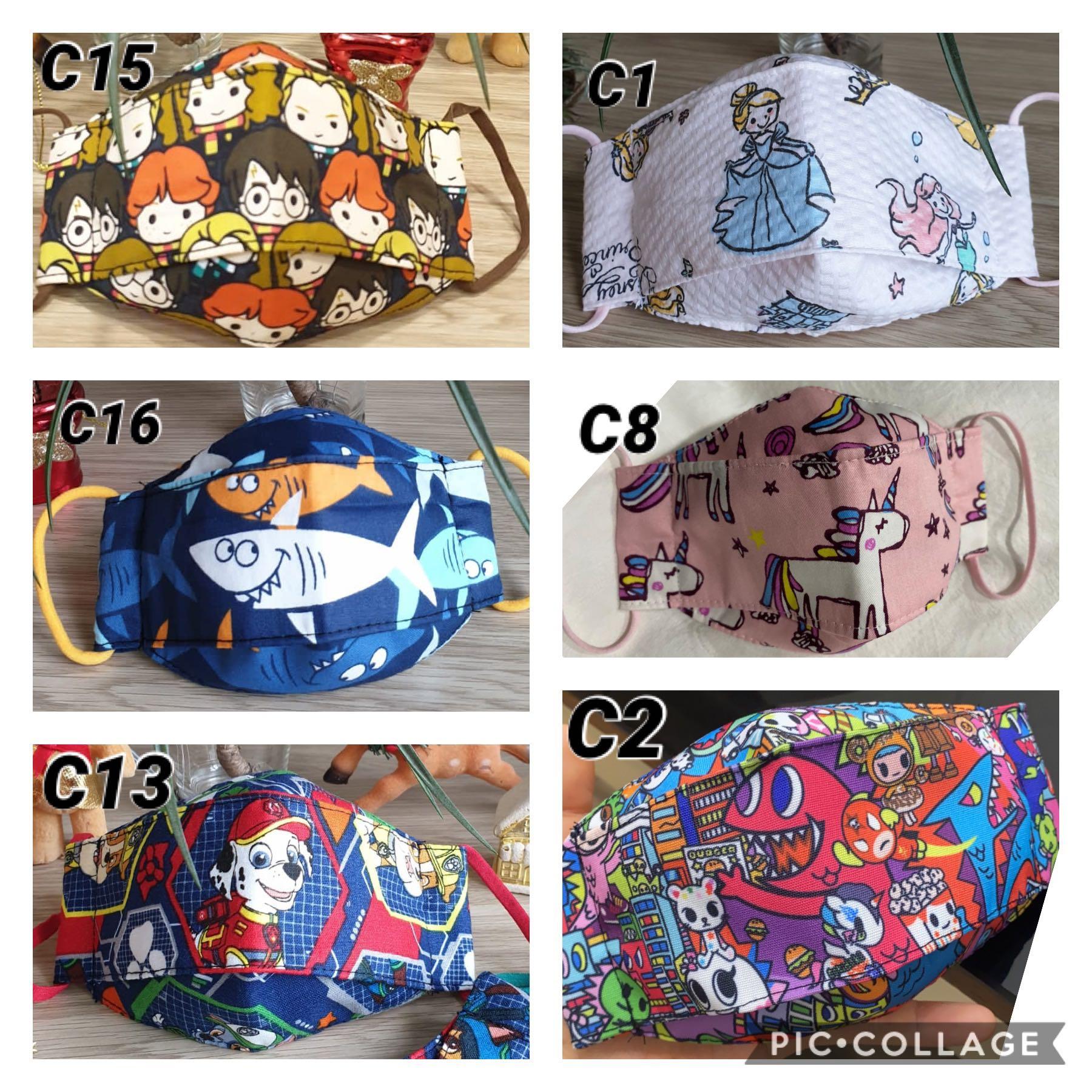 Pikachu mask Pokémon Mask origami mask reusable mask 3D mask handmade ...