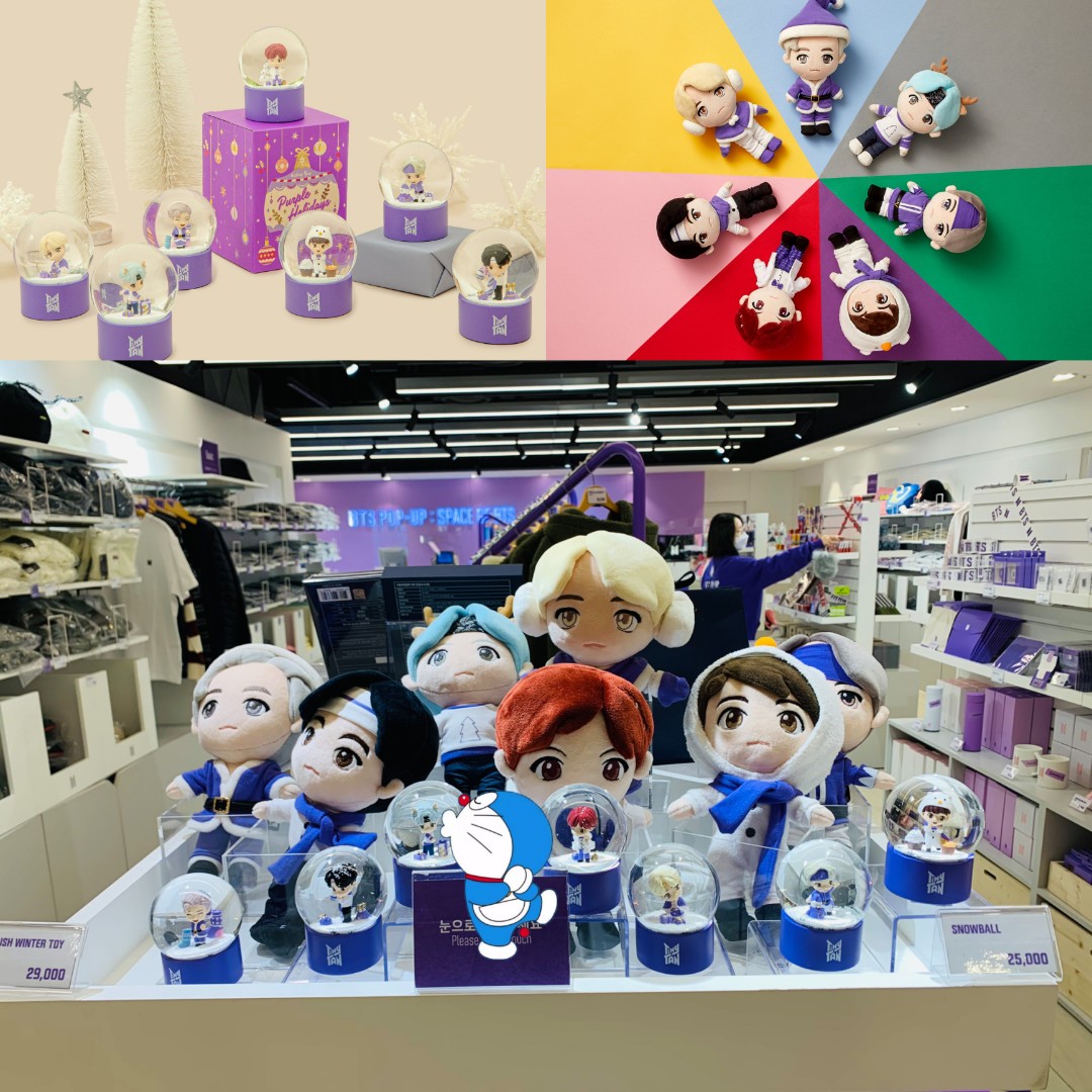 [PREORDER] BTS POP-UP : SPACE OF BTS TINYTAN Snowball & Plush Winter Toy, Hobbies & Toys ...