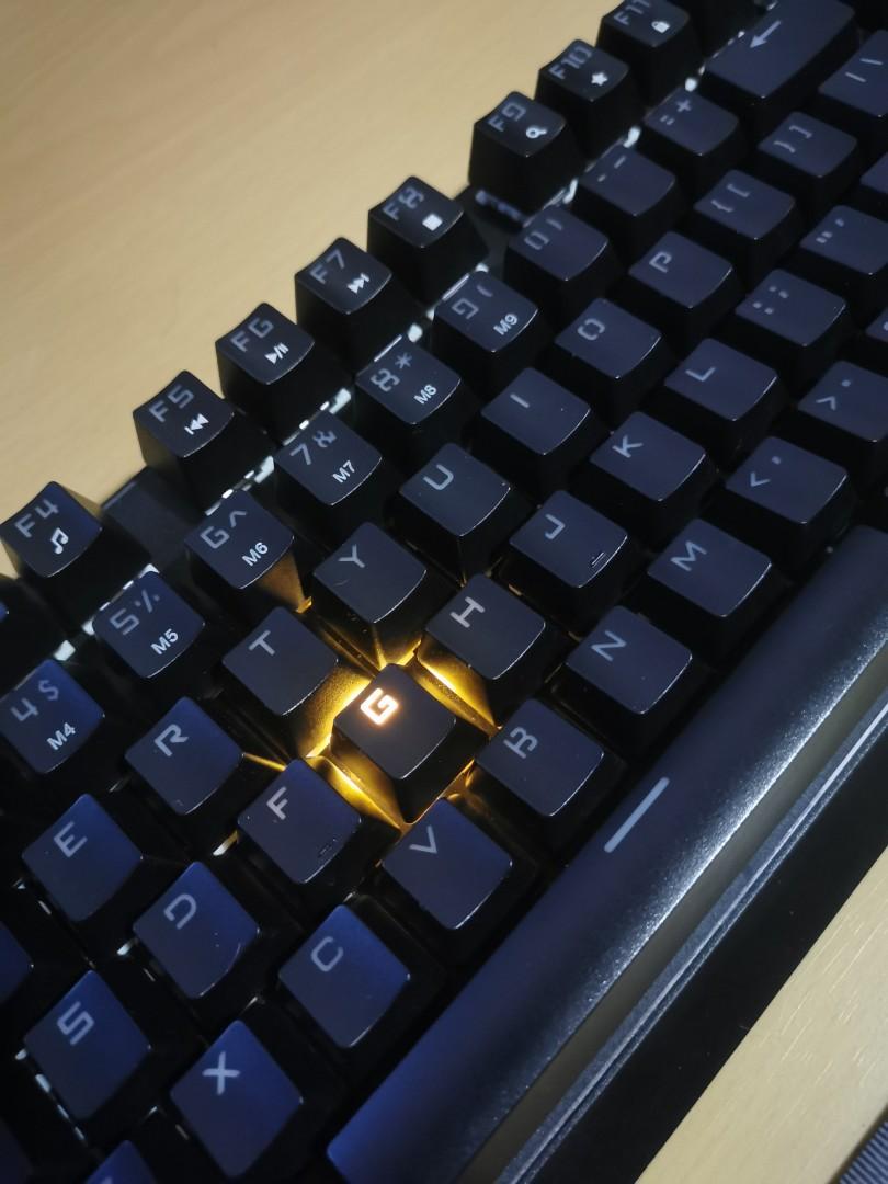 Rakk Tandus 87 Keys Mechanical Keyboard Blue Switch, Computers & Tech ...