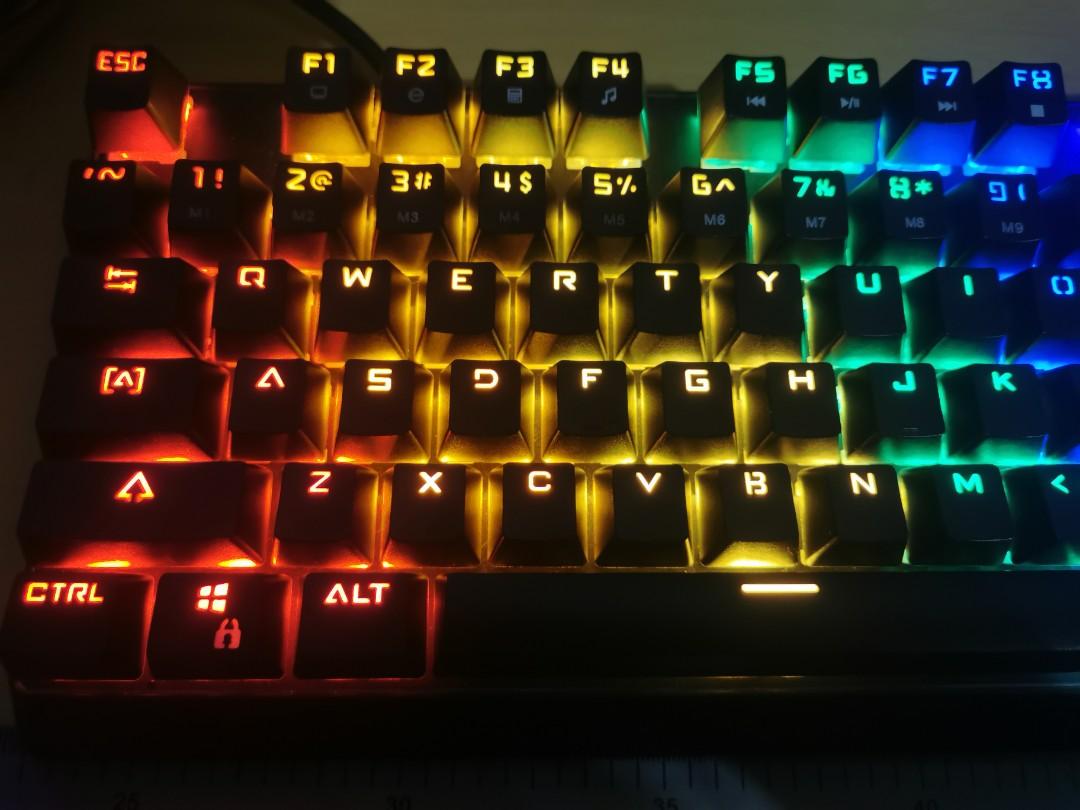 Rakk Tandus 87 Keys Mechanical Keyboard Blue Switch, Computers & Tech ...