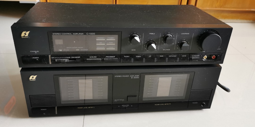 Sansui c 1000 preamplifier schematics