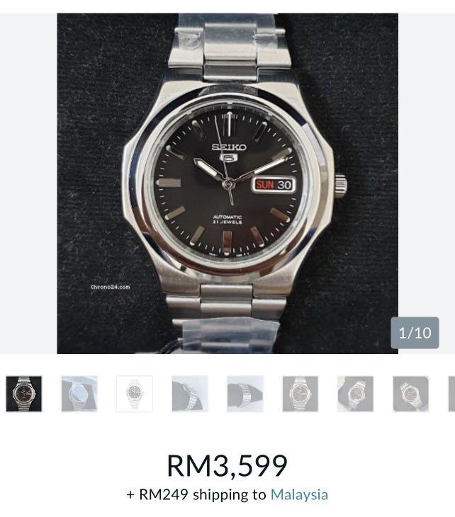 Seiko 5 SNKK47 (Nautilus), Men's Fashion, Watches & Accessories ...