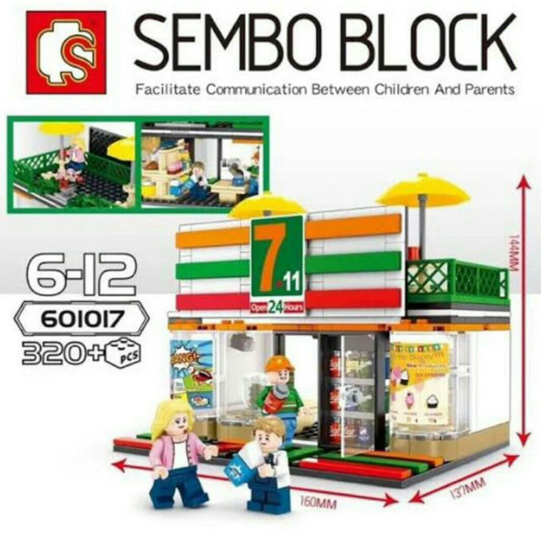 Sembo Blocks McDo and 7/eleven, Hobbies & Toys, Toys & Games on Carousell