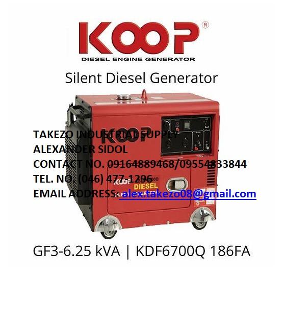 SILENT DIESEL GENERATOR, Commercial & Industrial, Construction Tools ...