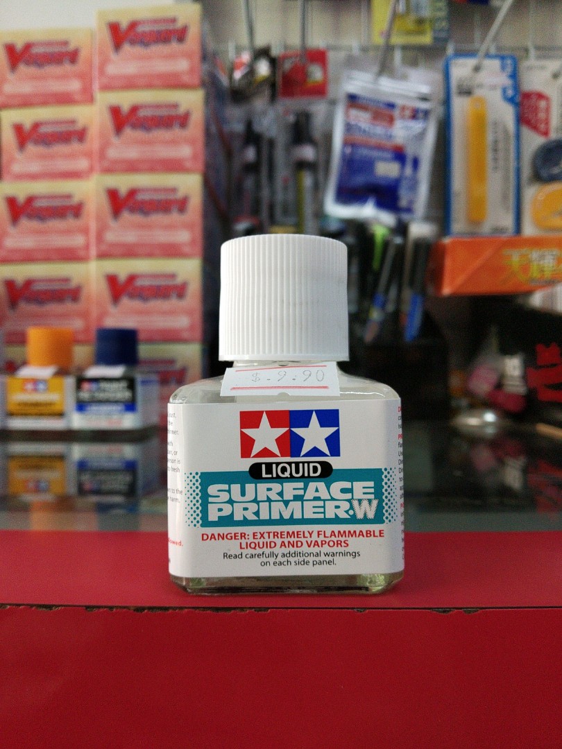 Tamiya Liquid Surface Primer White, Hobbies & Toys, Stationery & Craft ...