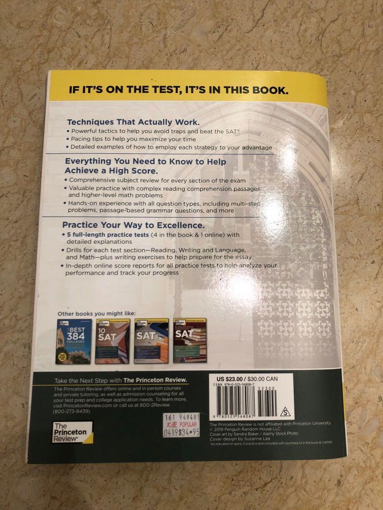 The Princeton Review SAT 2020, Hobbies & Toys, Books & Magazines ...