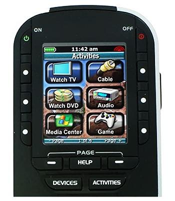 Universal Remote Control, Custom Programmable Control Up 24 Devices ...