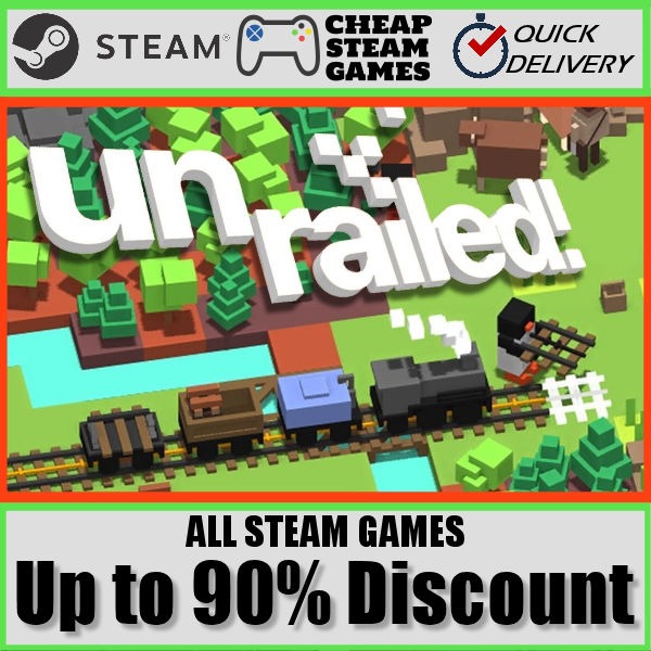 Unrailed! [PC Steam Game] Co-Op Multiplayer Game - Teamwork Railway ...