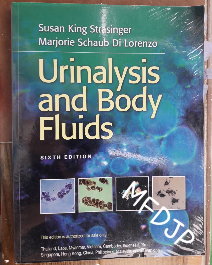 Urinalysis and Body Fluids 6th ed by strasinger, Hobbies & Toys, Books ...