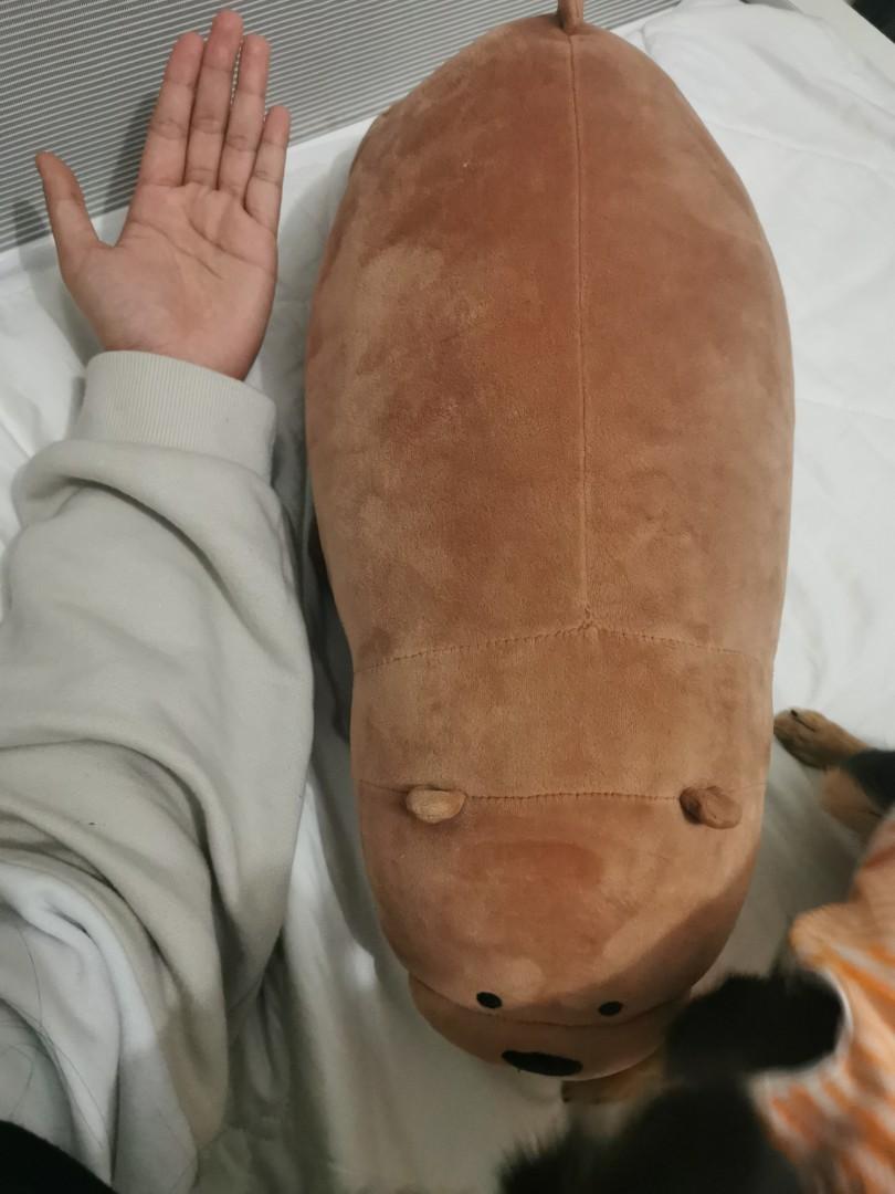 MINISO We Bare Bears Grizz Grizzly Bear Plushie, Hobbies & Toys, Toys ...