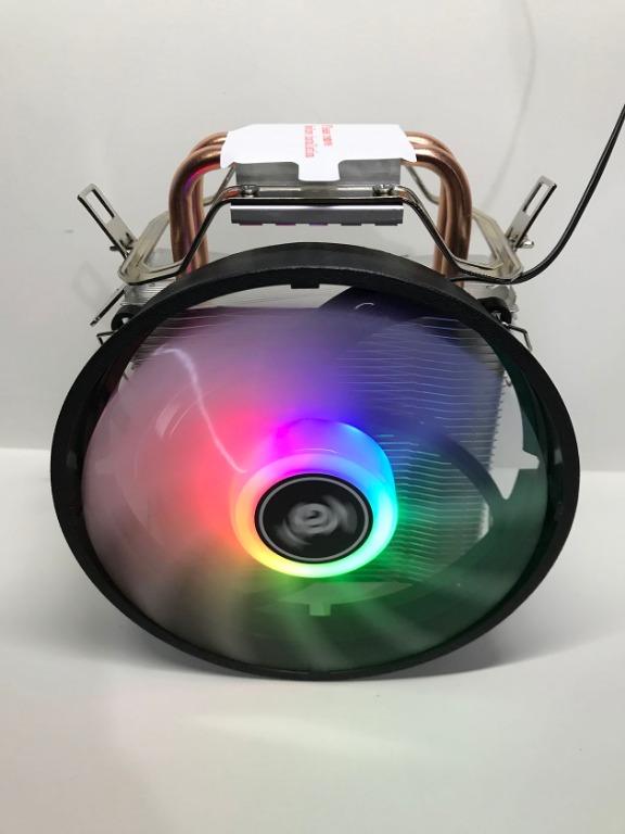 YGT CL-2200 CPU COOLER WITH RGB LED FAN, 3-PIN SUPPORTED, 95W POWER ...