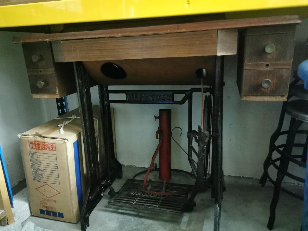 ANTIQUE MERCEDES SEWING MACHINE, Health & Nutrition, Assistive ...