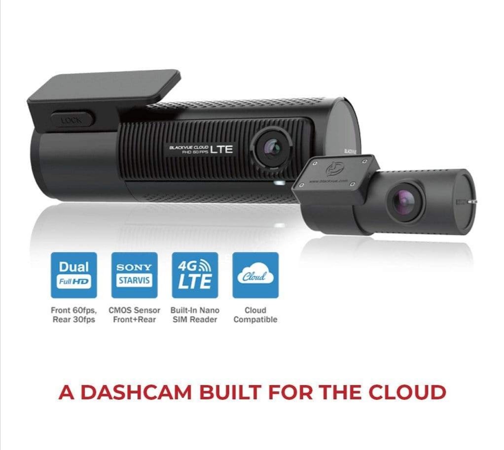 BlackVue Car Camera Cloud Dashcam DR750-2CH LTE 4G, Car Accessories ...