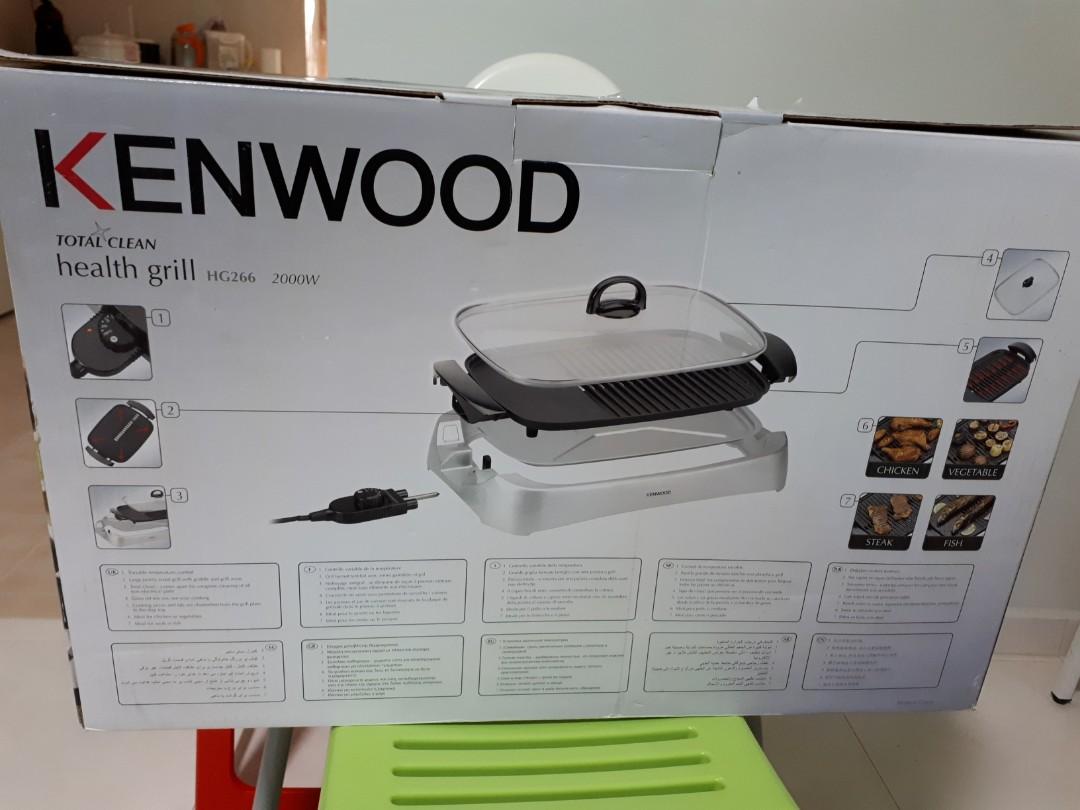 BRAND NEW Kenwood Health Grill, TV & Home Appliances, Kitchen ...
