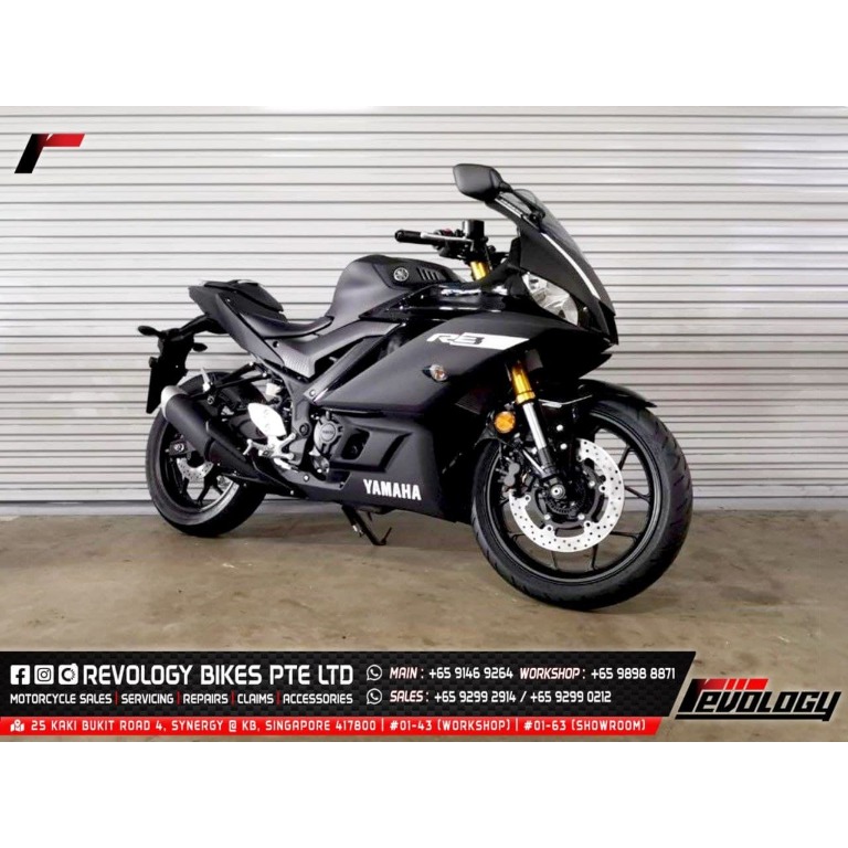 BRAND NEW YAMAHA R3 MATTE BLACK , Motorcycles, Motorcycles for Sale ...
