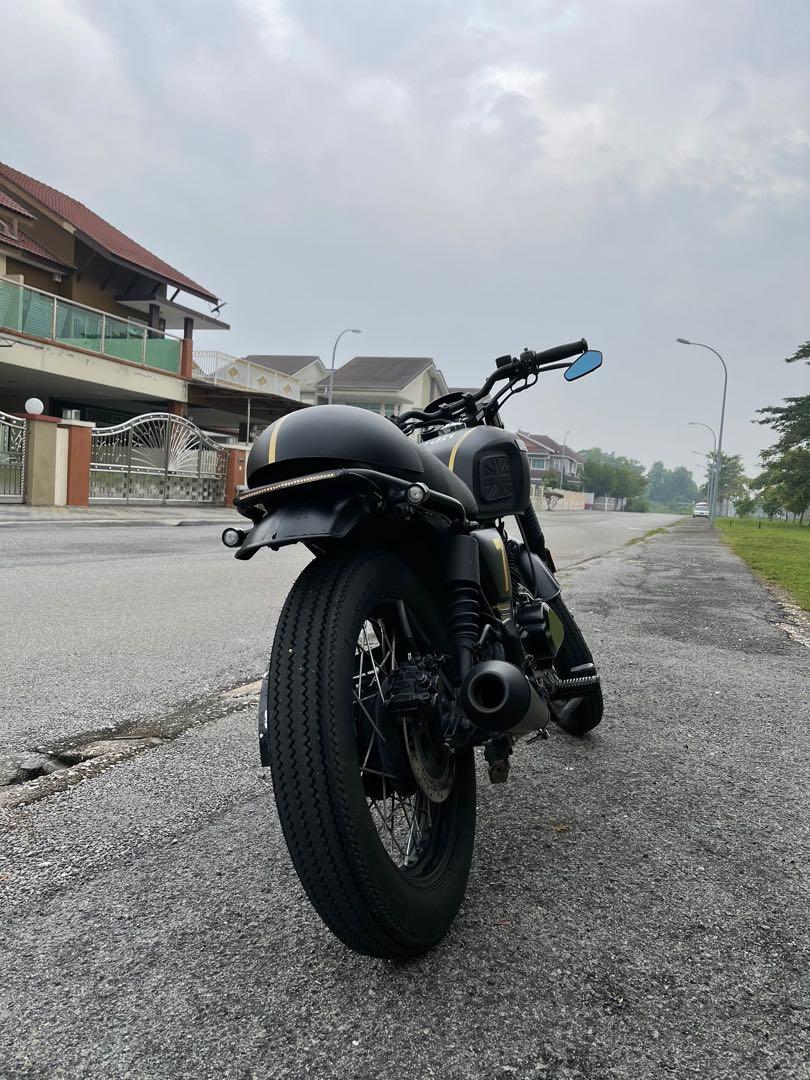 Brixton scramble cafe racer, Motorbikes on Carousell