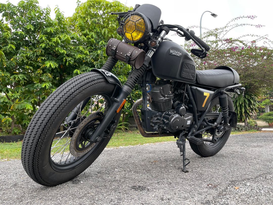 Brixton 150 Cafe Racer Modified | Reviewmotors.co