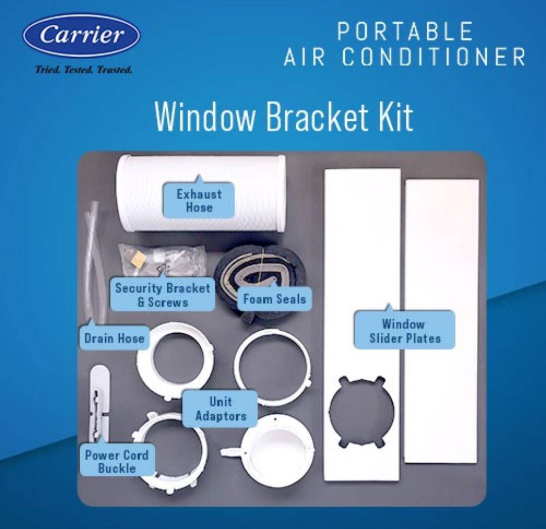 Carrier Mobile Portable Aircon 1.0 HP AC Instant Movable Transportable ...