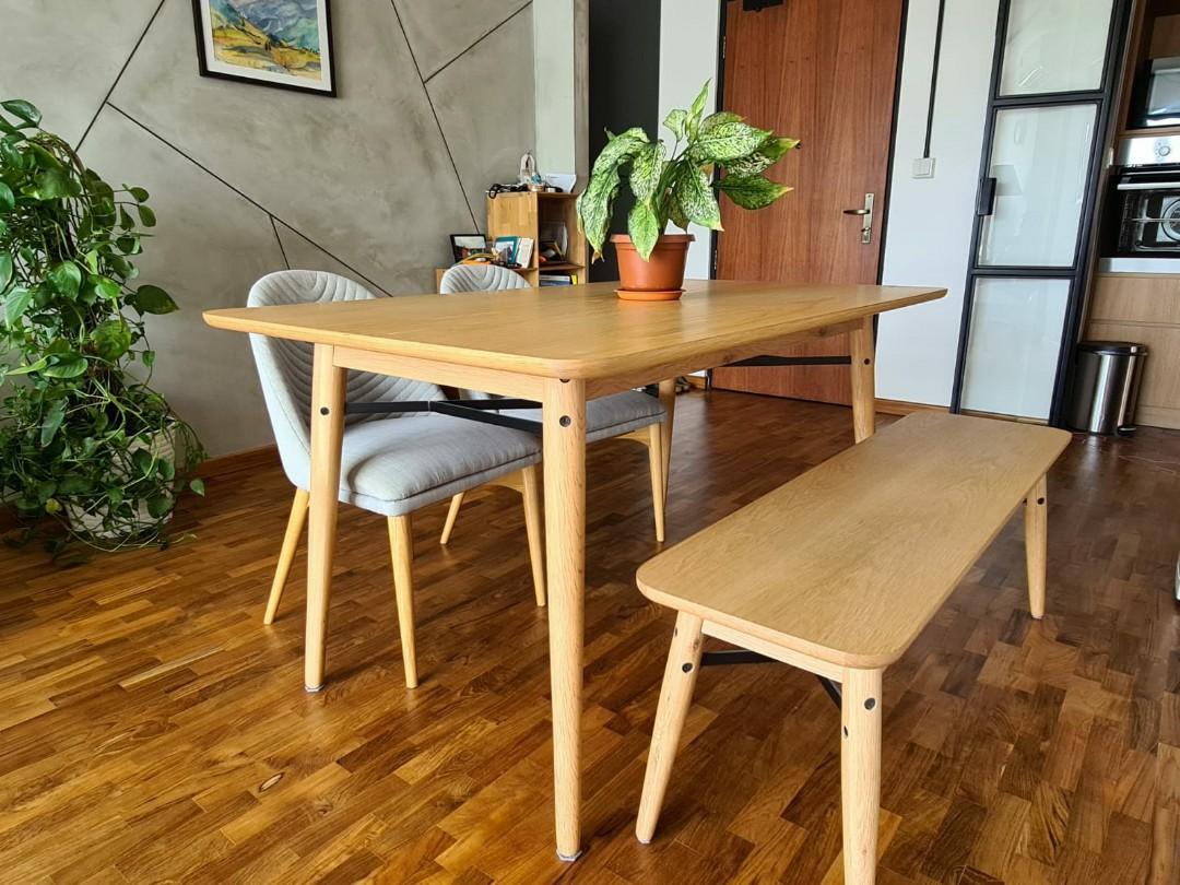 Castlery Dining Table Set, Furniture & Home Living, Furniture, Tables ...