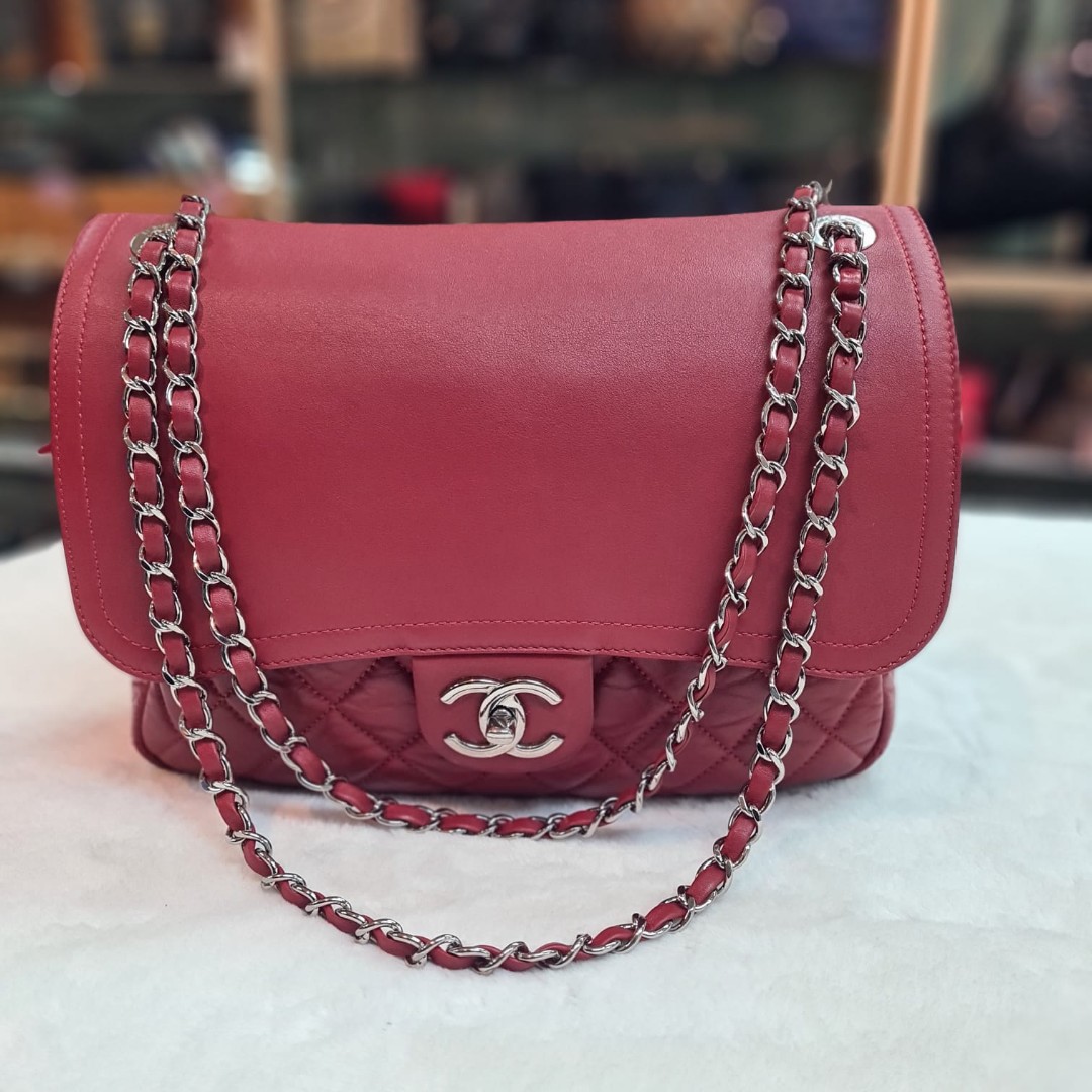 Chanel Easy Flap Shoulder Bag, Luxury, Bags & Wallets on Carousell