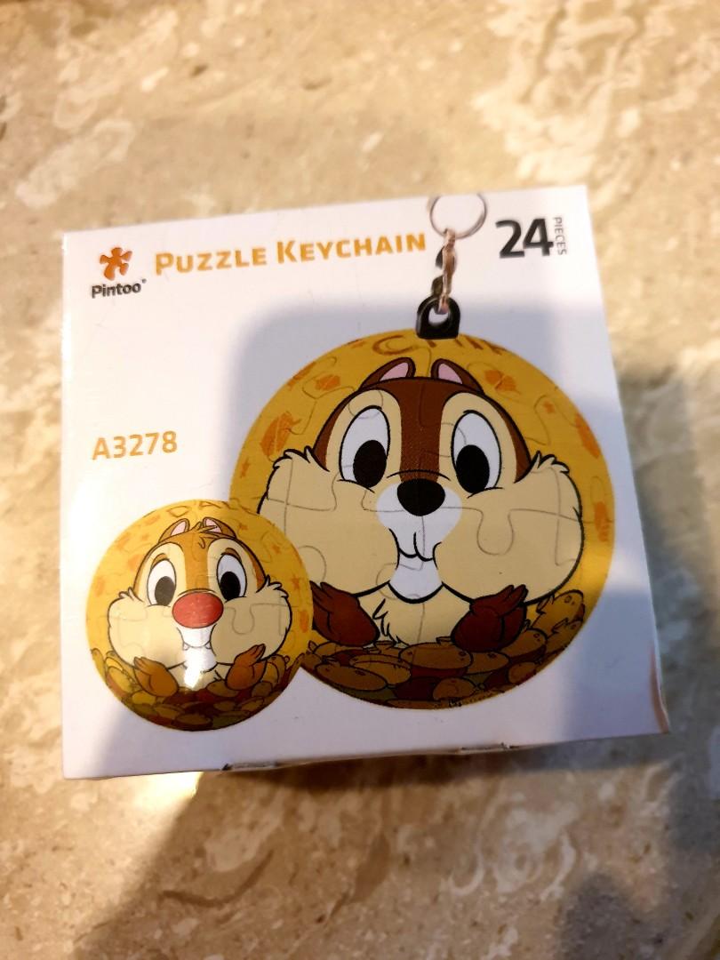Chip & Dale - 3D jigsaw puzzle and 3D puzzle keychain, Hobbies & Toys ...