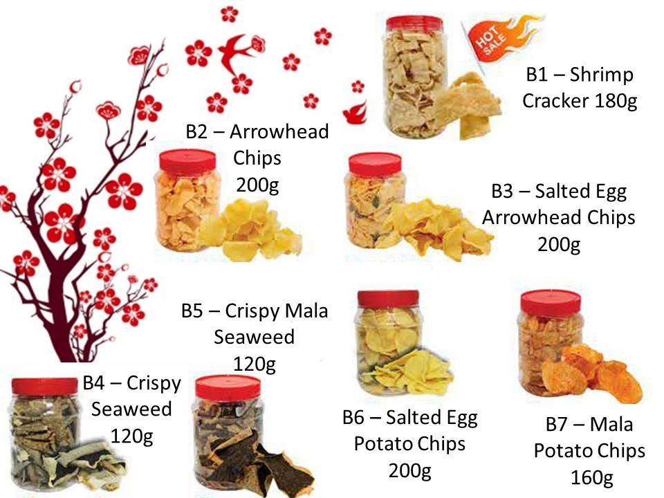 CNY Cookies Goodies Snack 2021 Handmade / Egg Roll / Pineapple Tarts ...