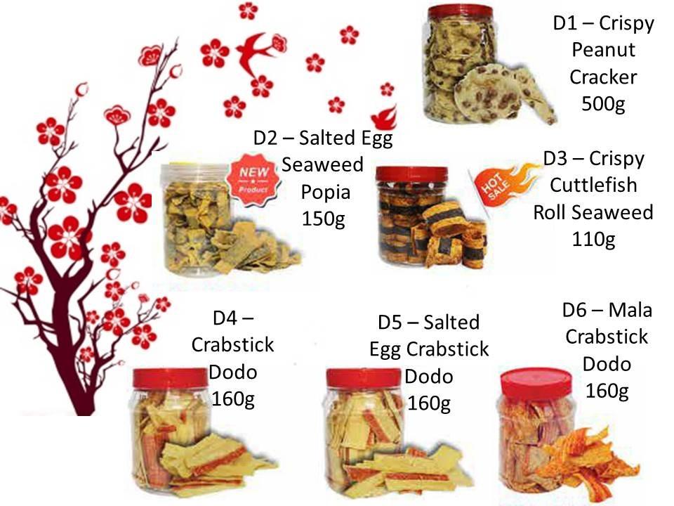 CNY Cookies Goodies Snack 2021 Handmade / Egg Roll / Pineapple Tarts ...