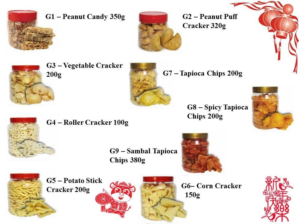 CNY Cookies Goodies Snack 2021 Handmade / Egg Roll / Pineapple Tarts ...